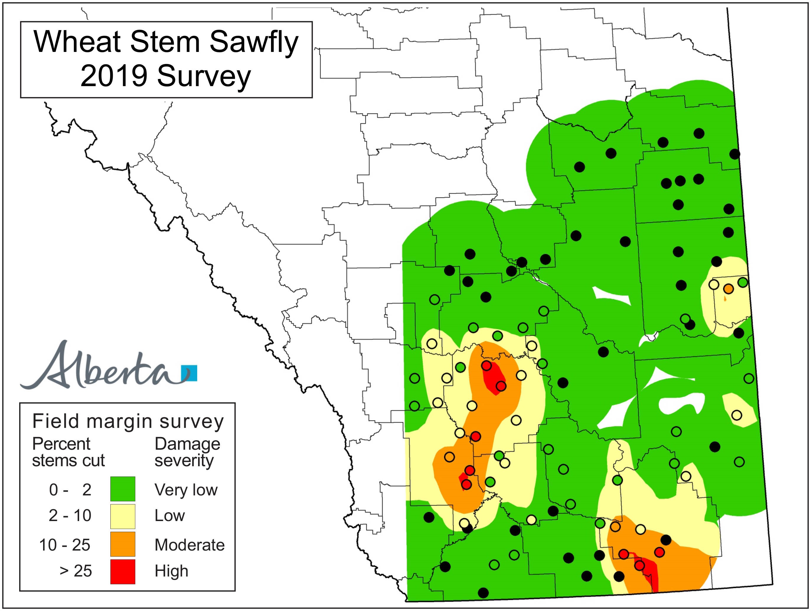Alberta Insect & Survey Maps